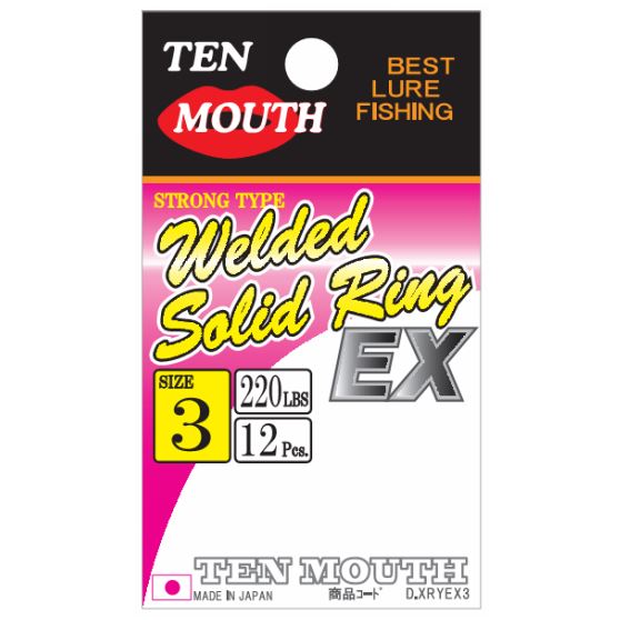 Ten Mouth - Welded Solid Ring EX – West Coast Poppers